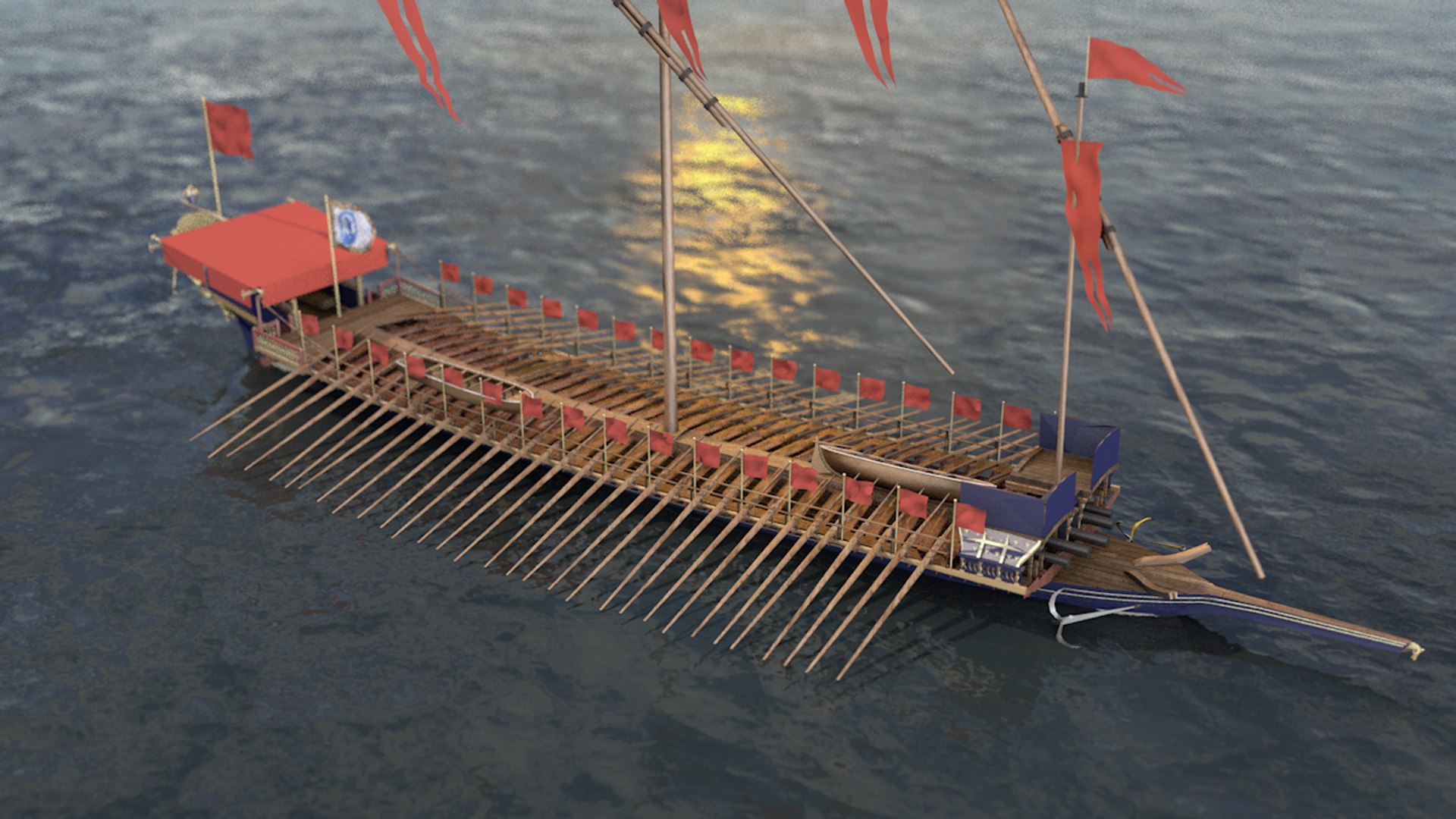 3D French Galley La Rale - TurboSquid 1460178