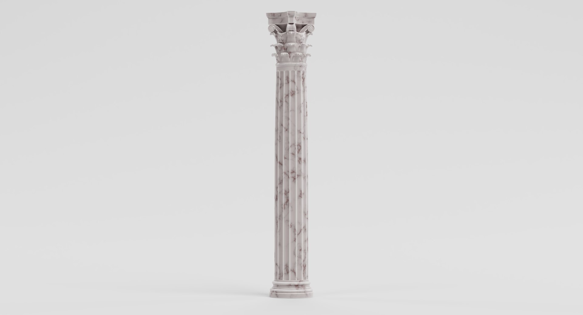 Corinthian Column 3D Model - TurboSquid 1379970
