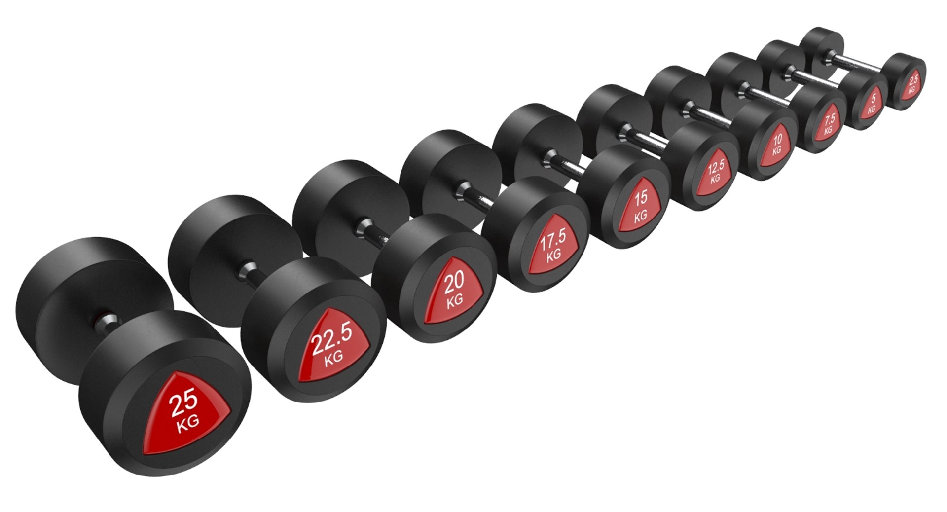 Dumbbells weight 3D model - TurboSquid 1379769
