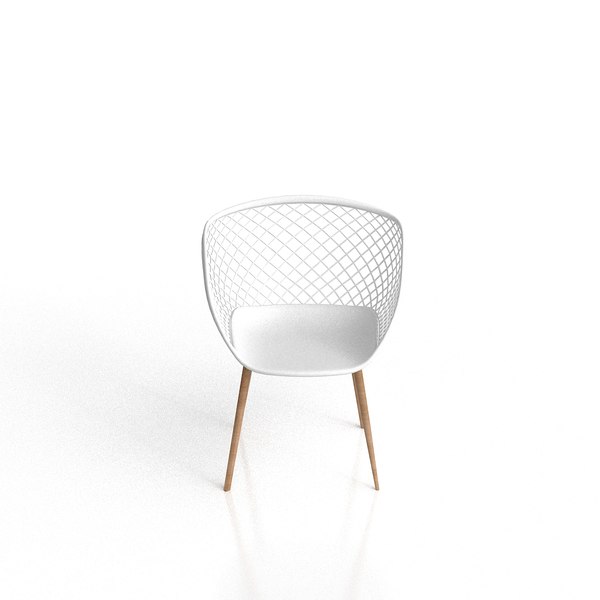 3D cb2 sidera white chair - TurboSquid 1292314