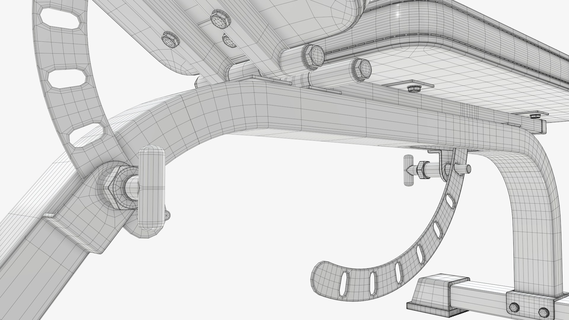 Bench Adjustable Weight 3D Model - TurboSquid 1677741