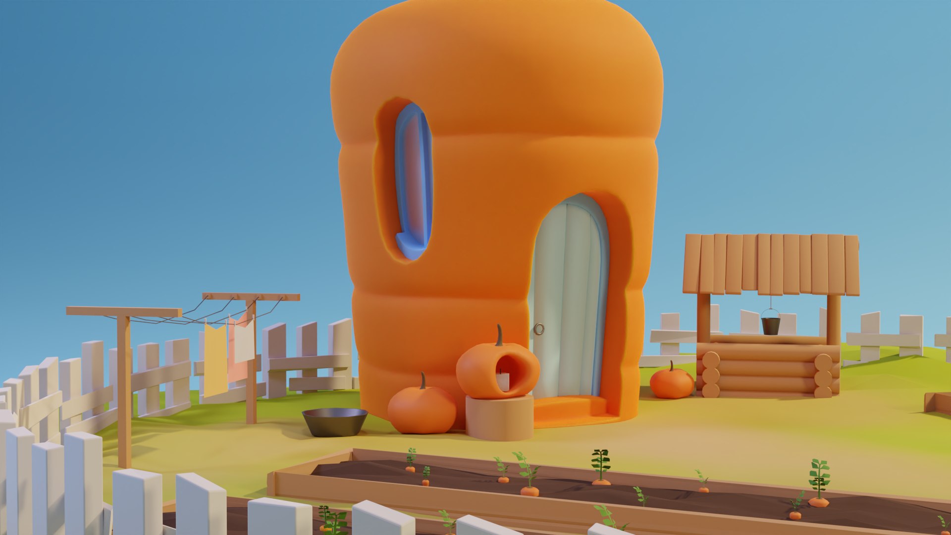 3D Carrot Home - TurboSquid 1843597
