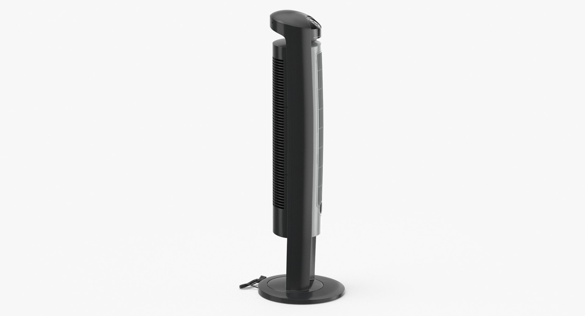 Tower Fan Device And Box Blank Or Generic Label Model - TurboSquid 2128528