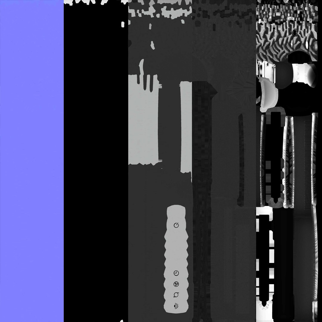 Tower Fan Device and Box Blank or Generic Label model - TurboSquid 2128528