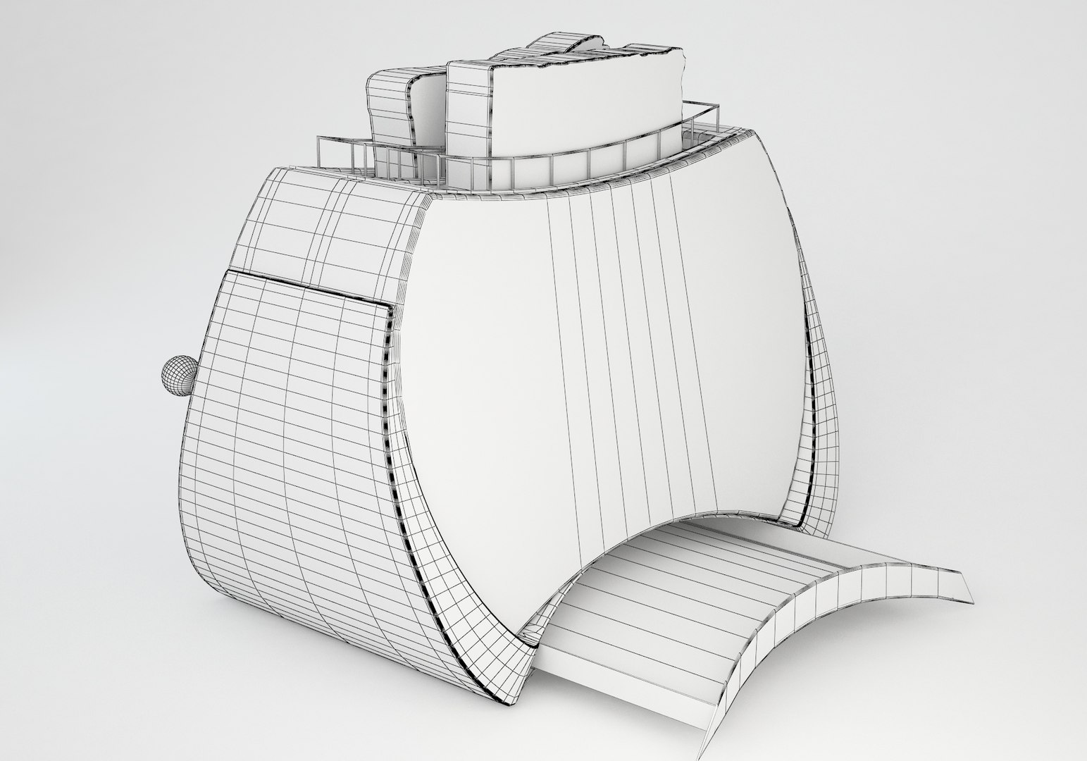 3D Bread Toaster - TurboSquid 1386056
