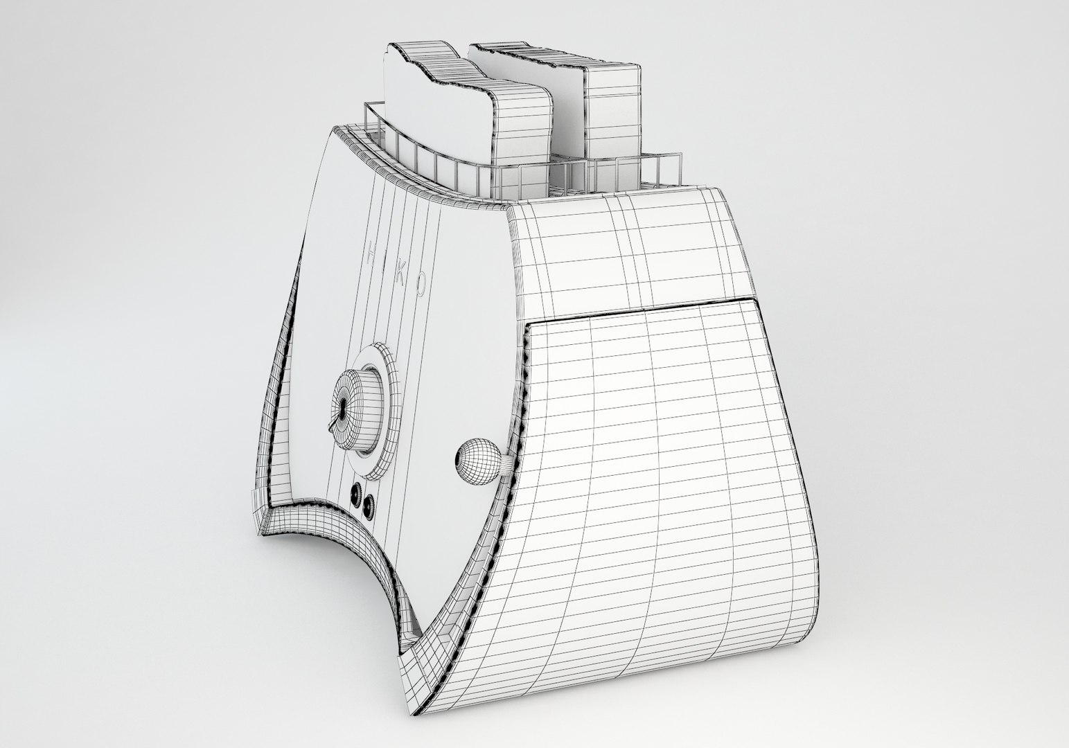 3D Bread Toaster - TurboSquid 1386056