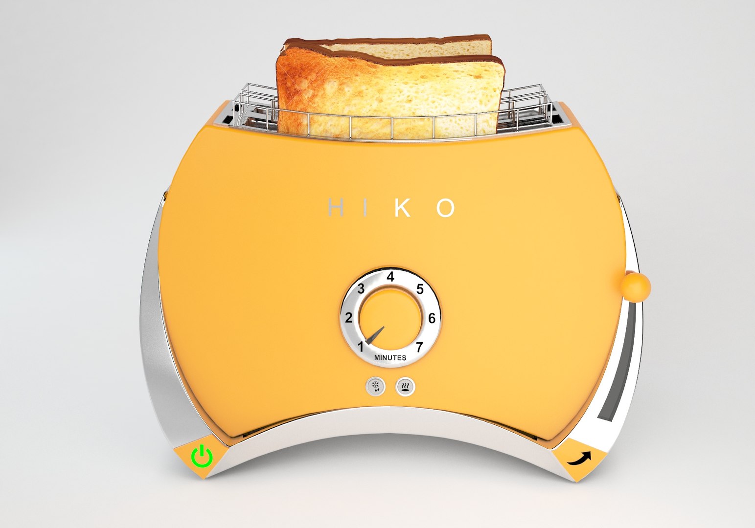 3D Bread Toaster - TurboSquid 1386056