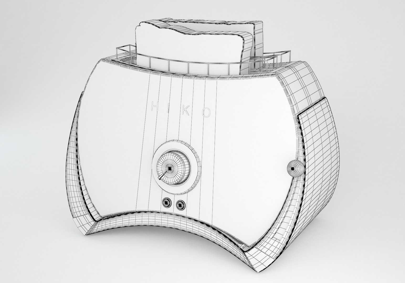 3D Bread Toaster - TurboSquid 1386056