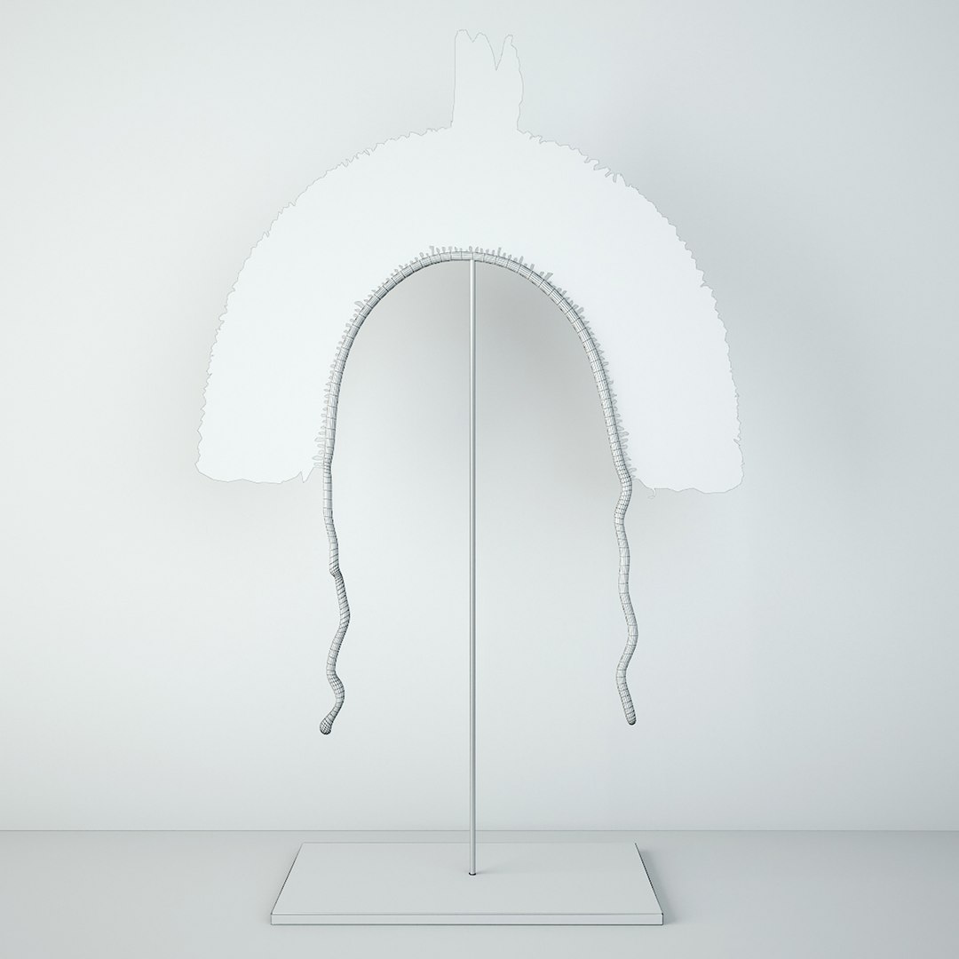 Brazilian Tribal Feather Headdress 3D model - TurboSquid 2128738