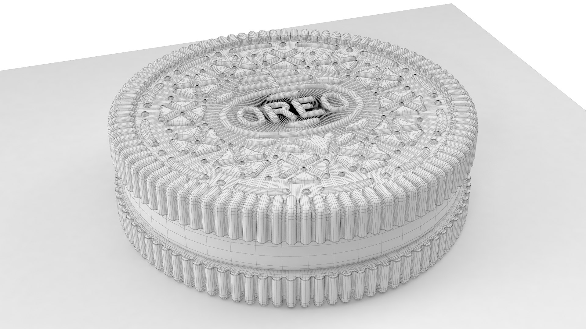 Oreo cookie 3D model - TurboSquid 1218173