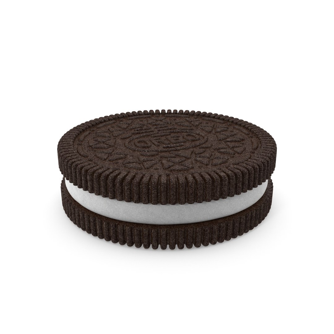 Oreo cookie 3D model - TurboSquid 1218173