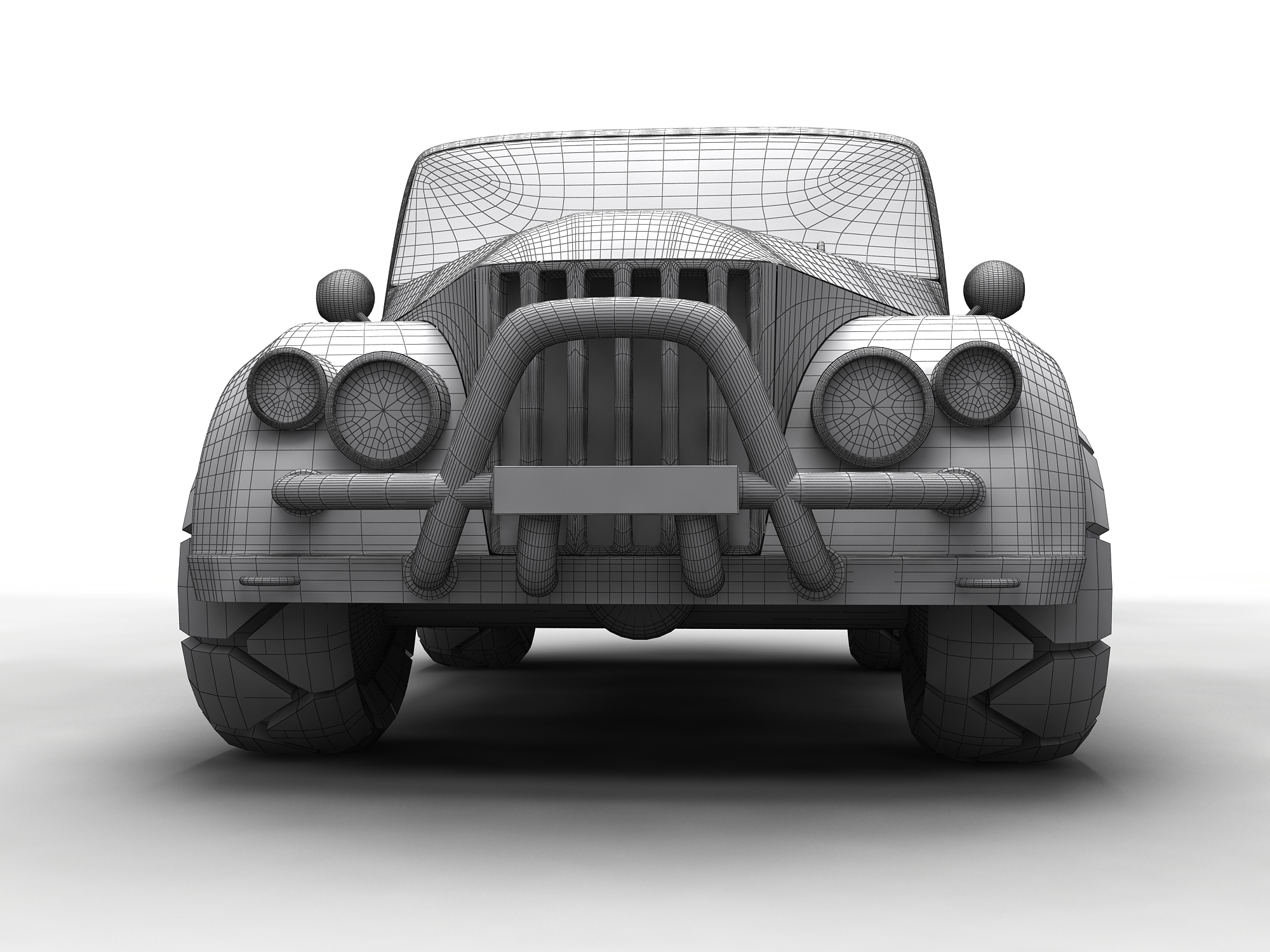 concept gaz-69 3d model