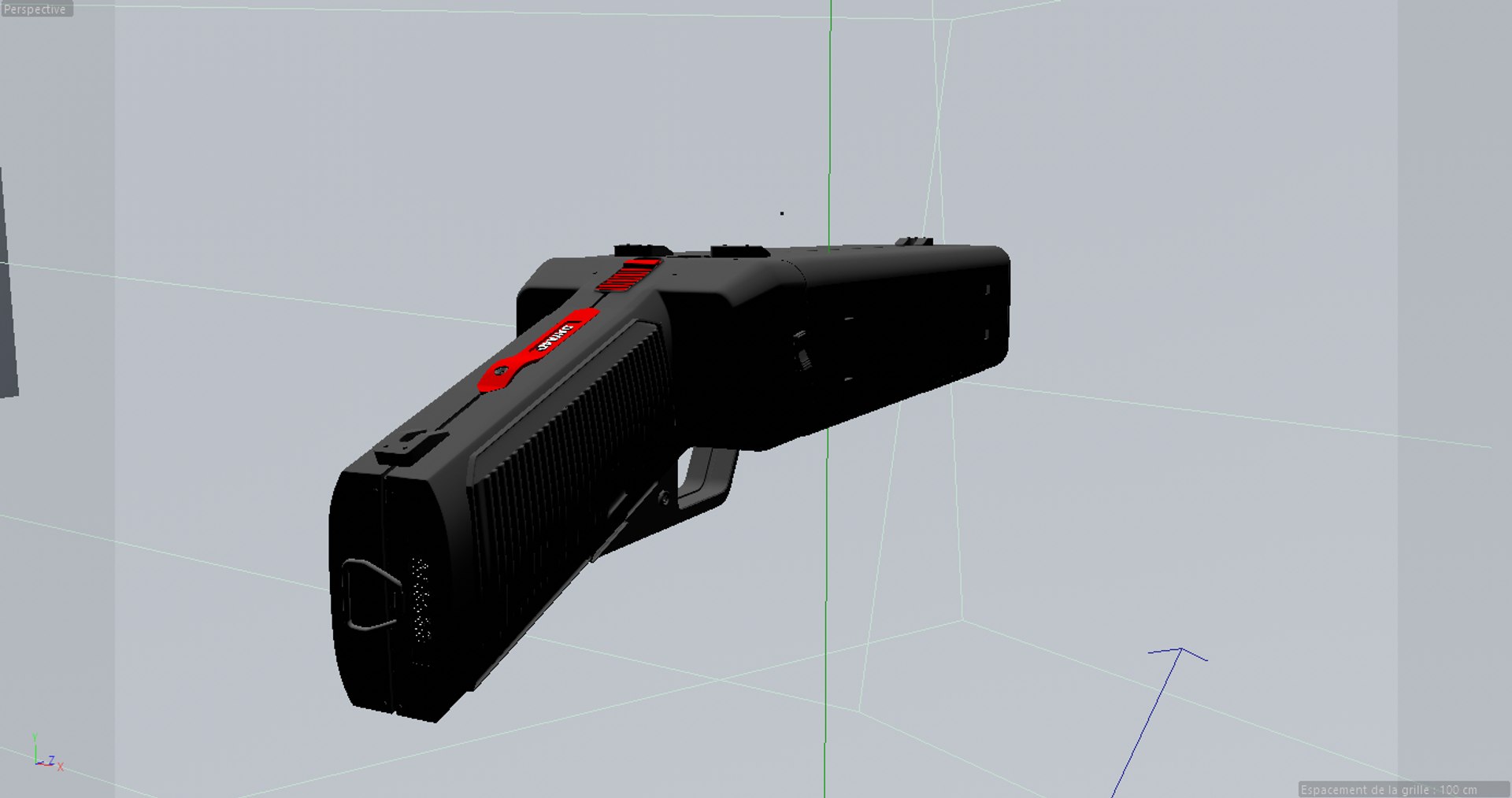 3D Model Futuristic Dx-12 Punisher Shotgun - TurboSquid 1529024