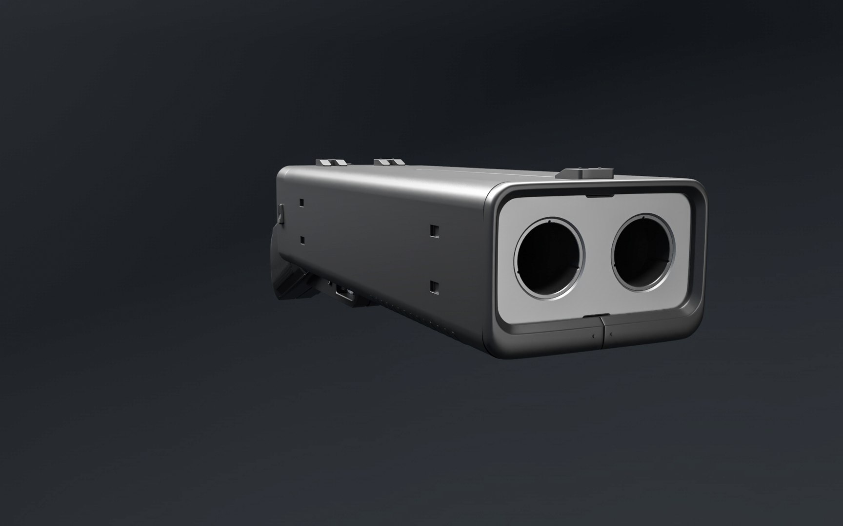 3D Model Futuristic Dx-12 Punisher Shotgun - TurboSquid 1529024