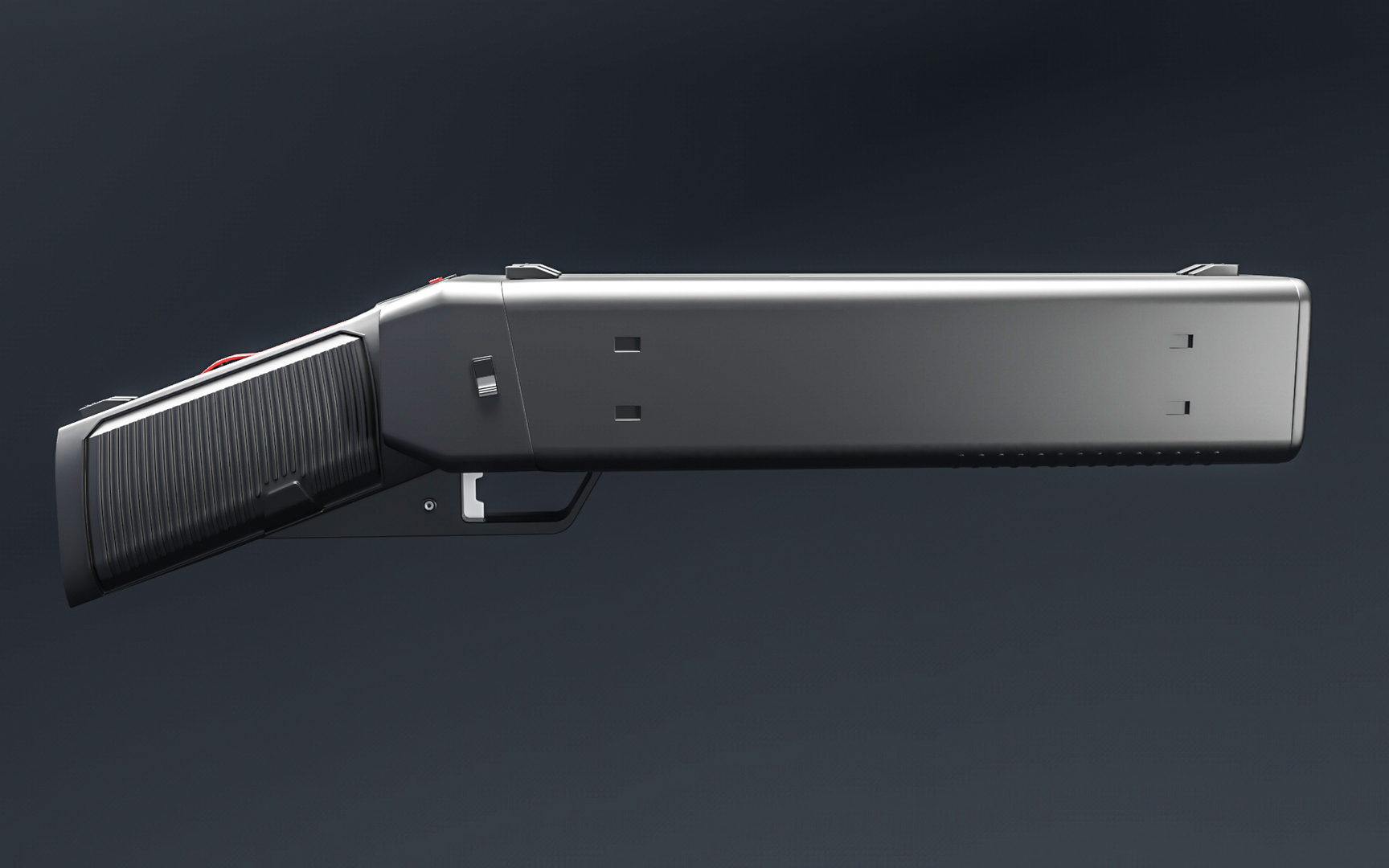 modelo 3d Escopeta punisher futurista DX-12 modelo SCIFI 3D ...