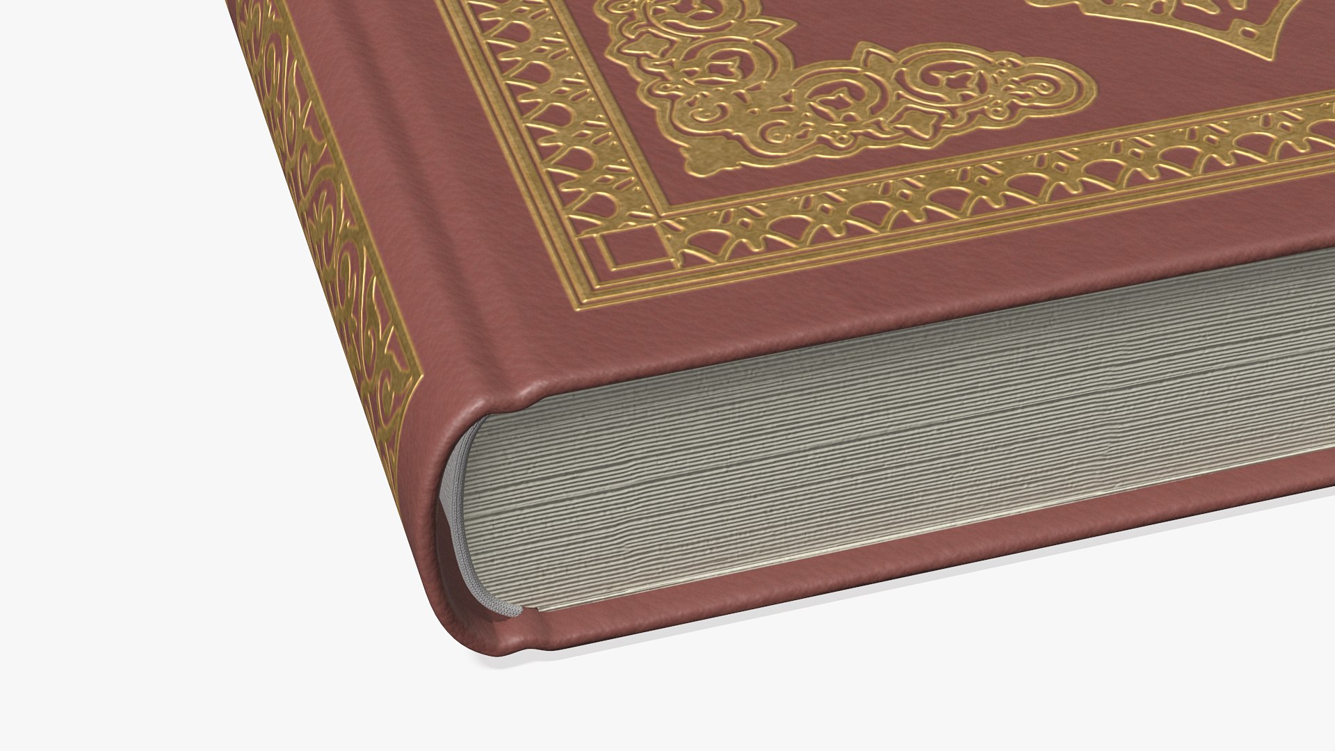 3D Model Quran Book Red Closed - TurboSquid 2268630