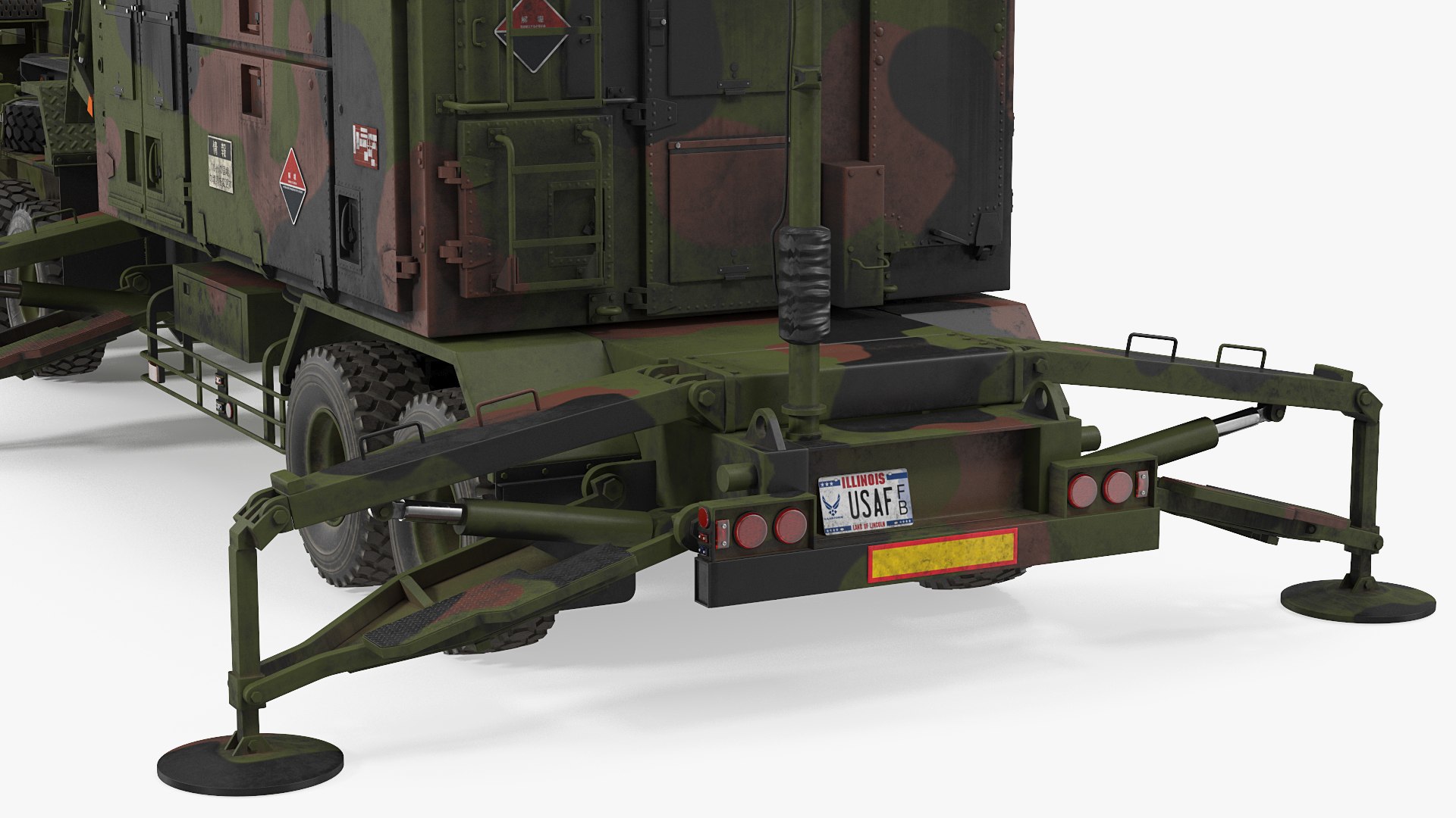 Camo hemtt m985 patriot 3D model - TurboSquid 1614032