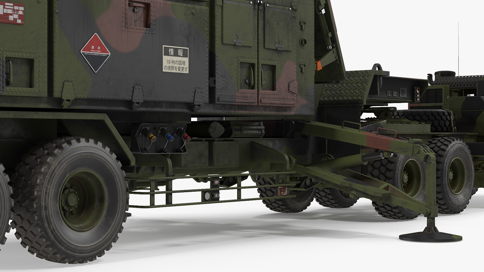 Camo hemtt m985 patriot 3D model - TurboSquid 1614032