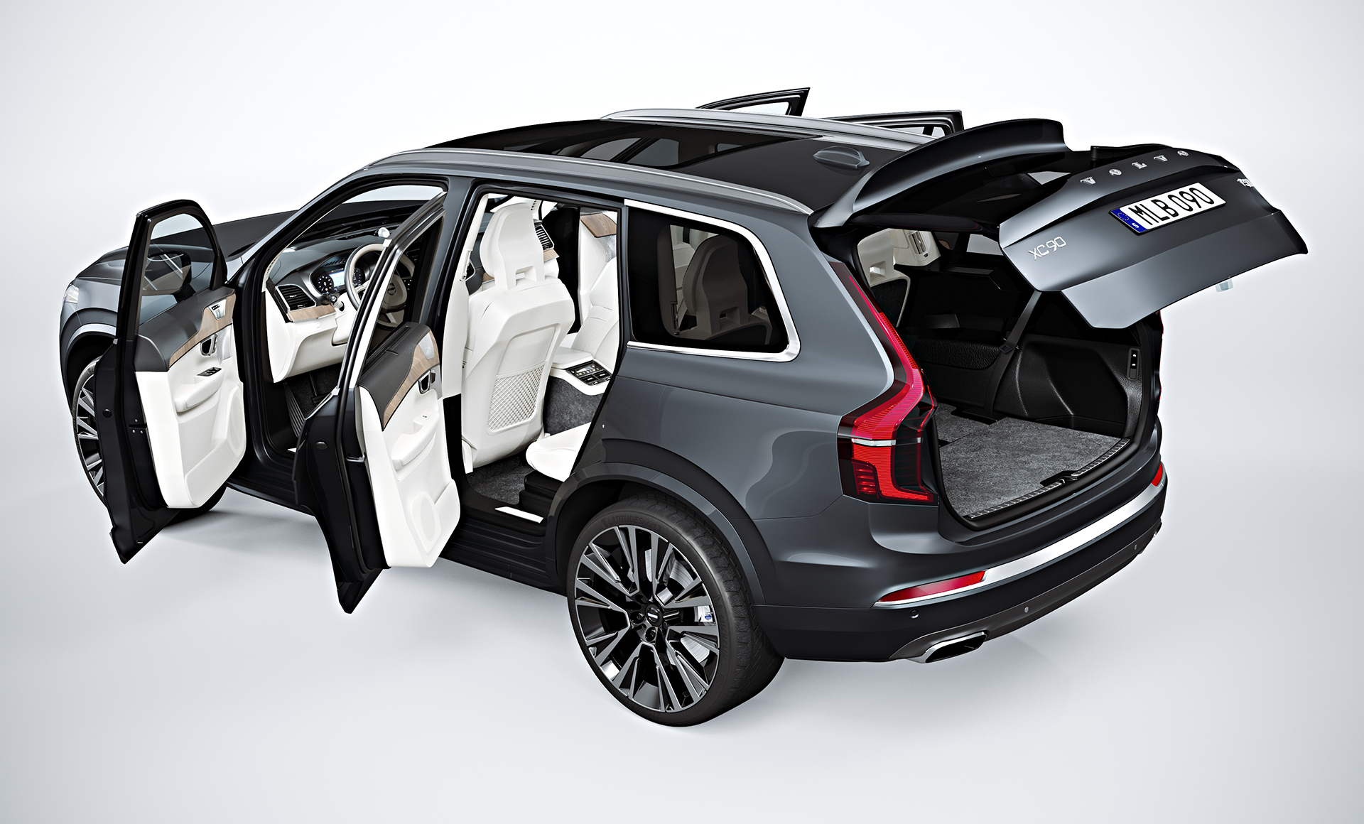 3D 2020 xc90 - TurboSquid 1570952