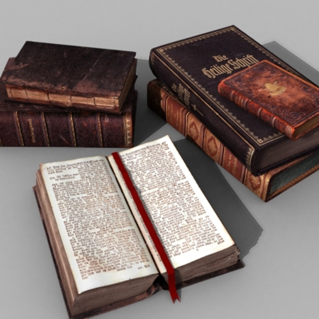 3d model books