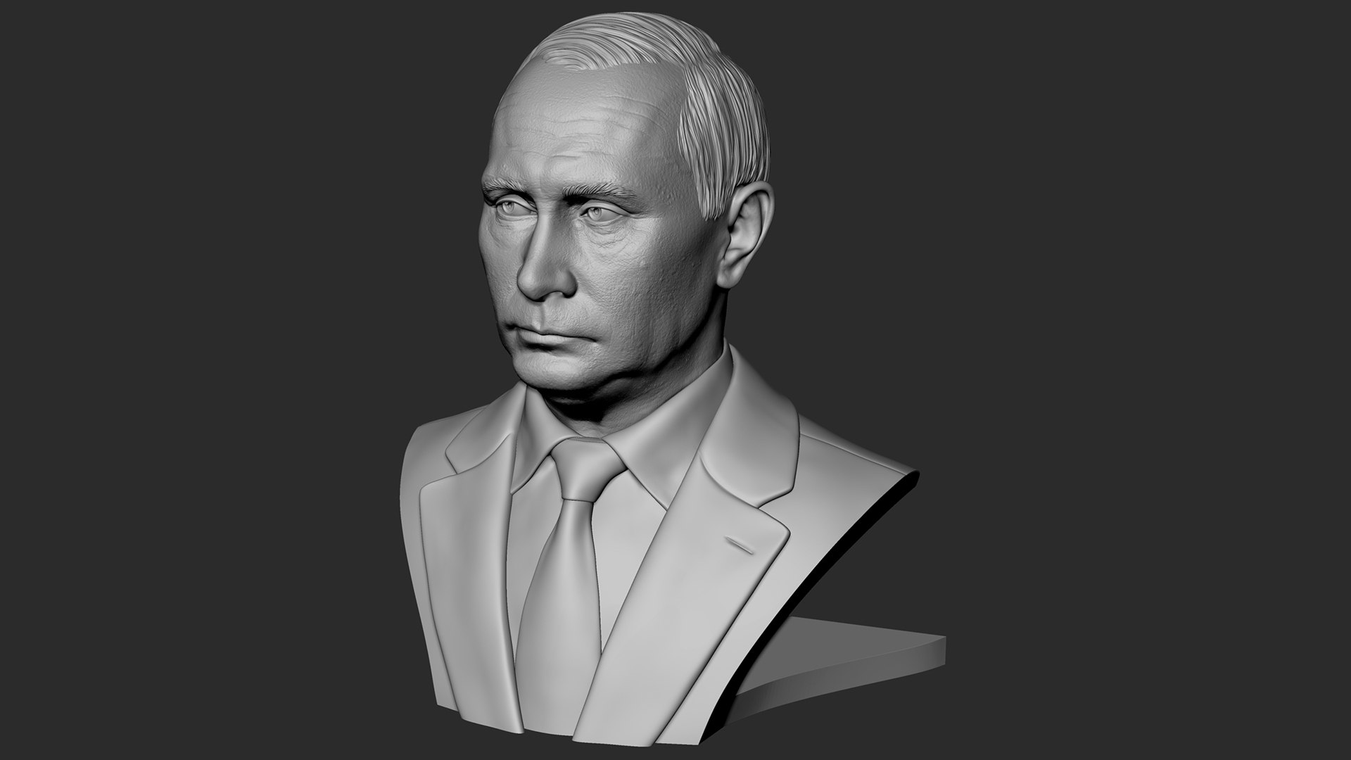 3D President Vladimir Putin - TurboSquid 1276935