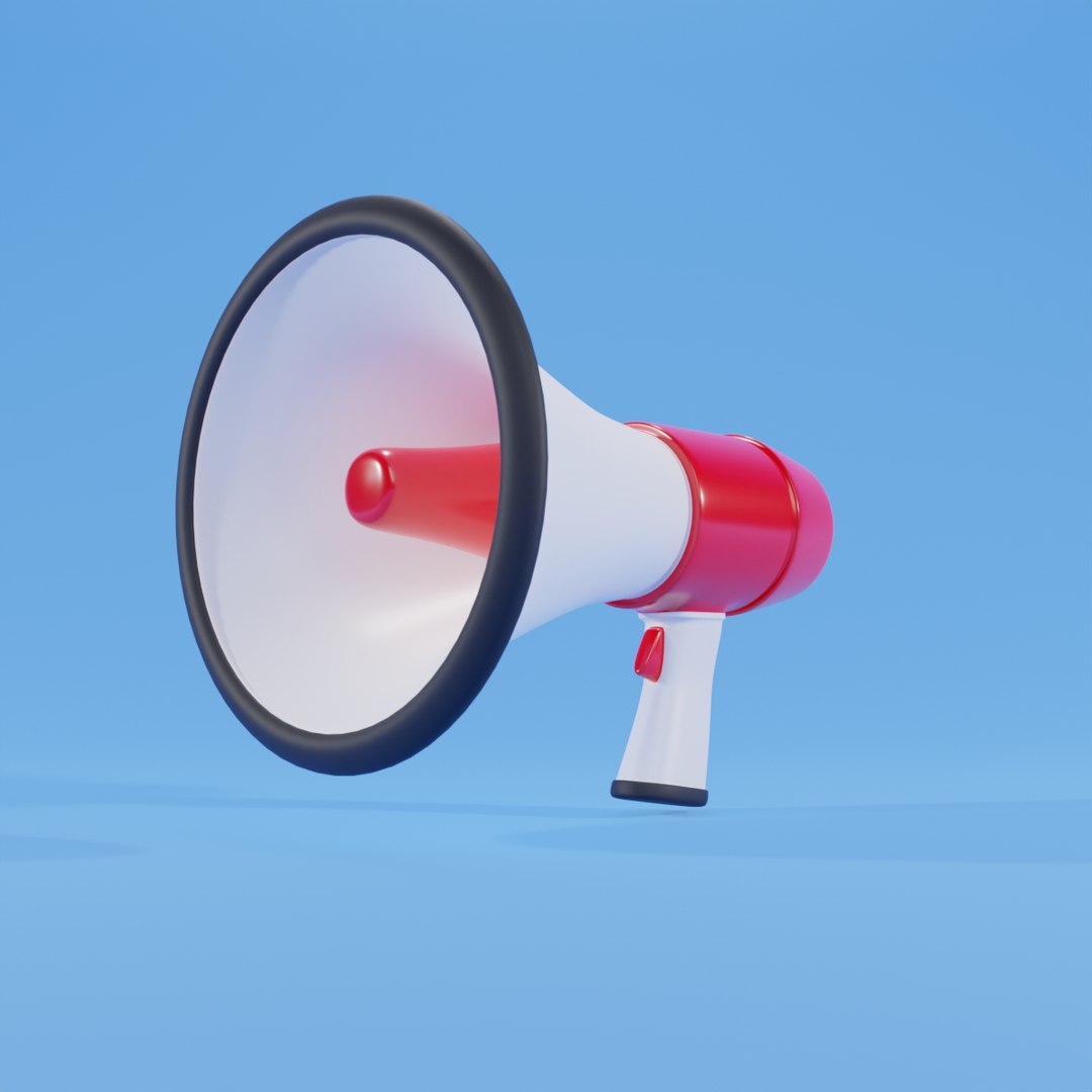 3D Model Megaphone - TurboSquid 1874315