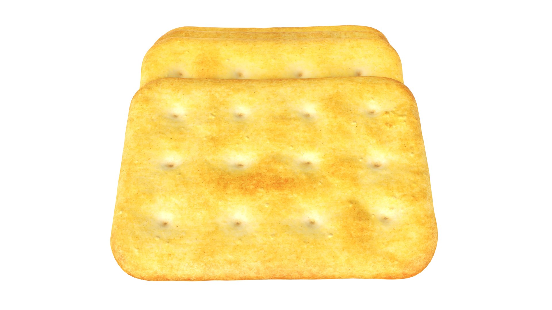 3D Model Crackers Rectangle - TurboSquid 2392476
