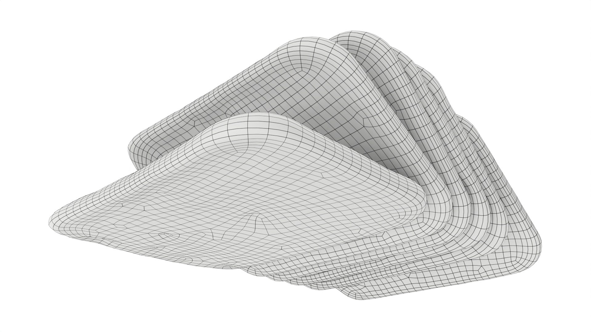 3D Model Crackers Rectangle - TurboSquid 2392476