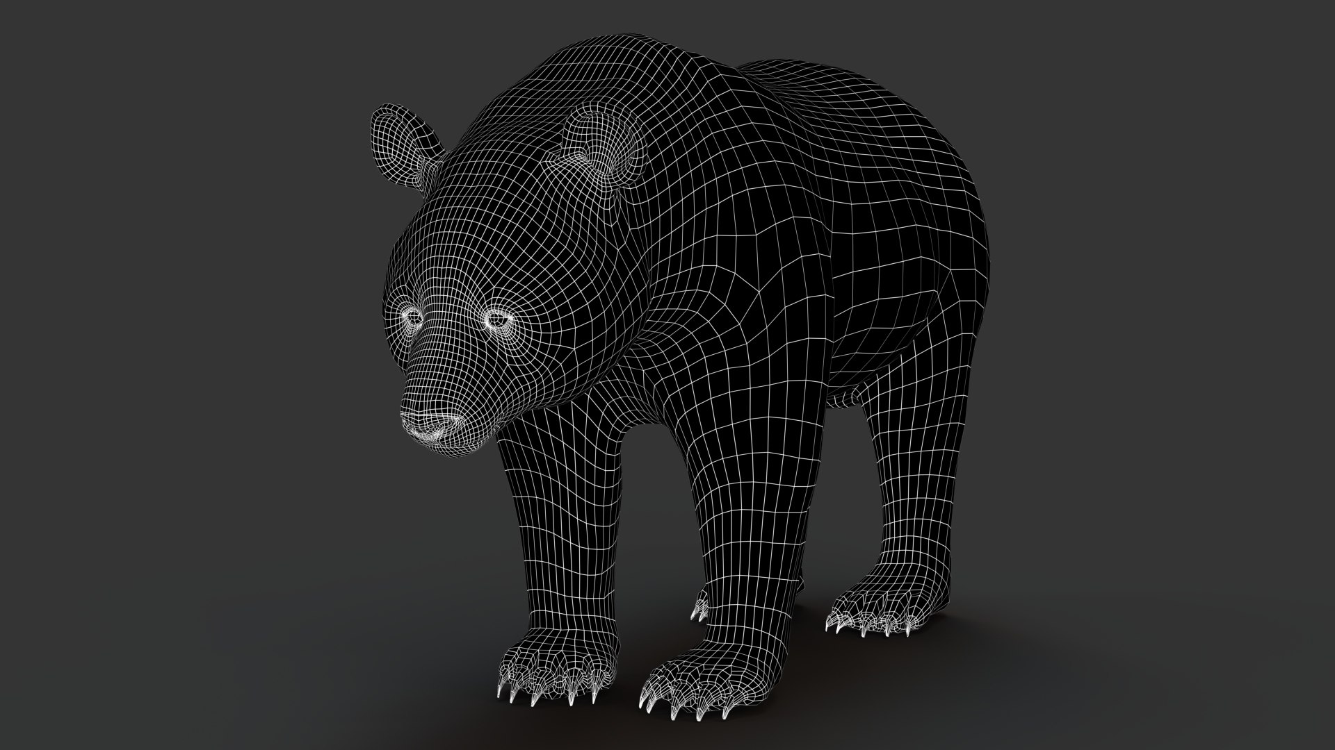 3D Giant Panda RIG XGEN-CORE - TurboSquid 2088821