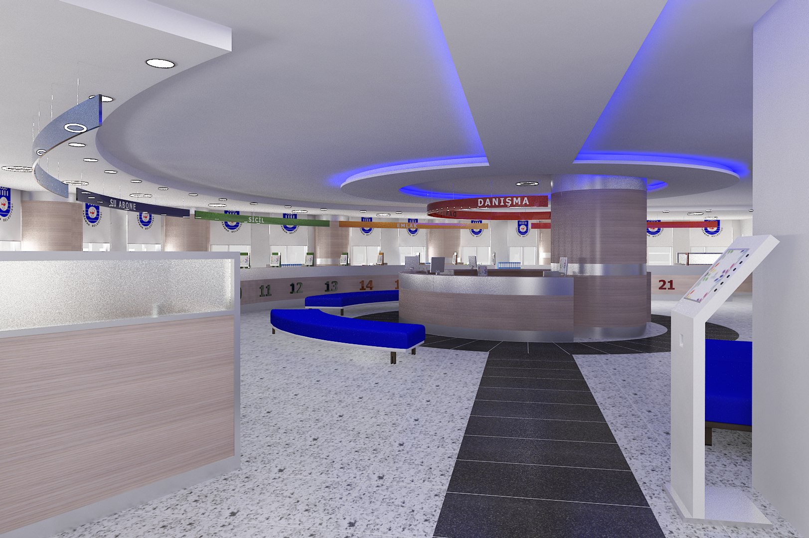 Cash Desk 3D - TurboSquid 1214477