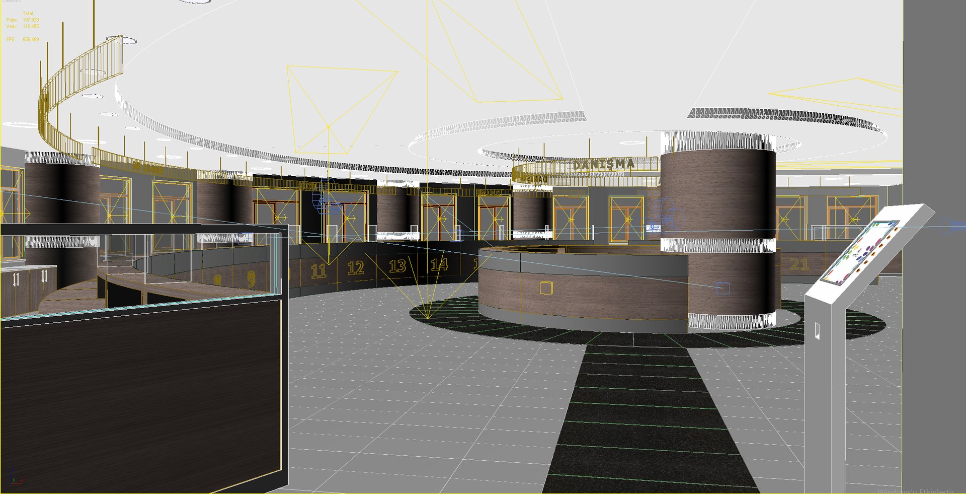 Cash Desk 3D - TurboSquid 1214477