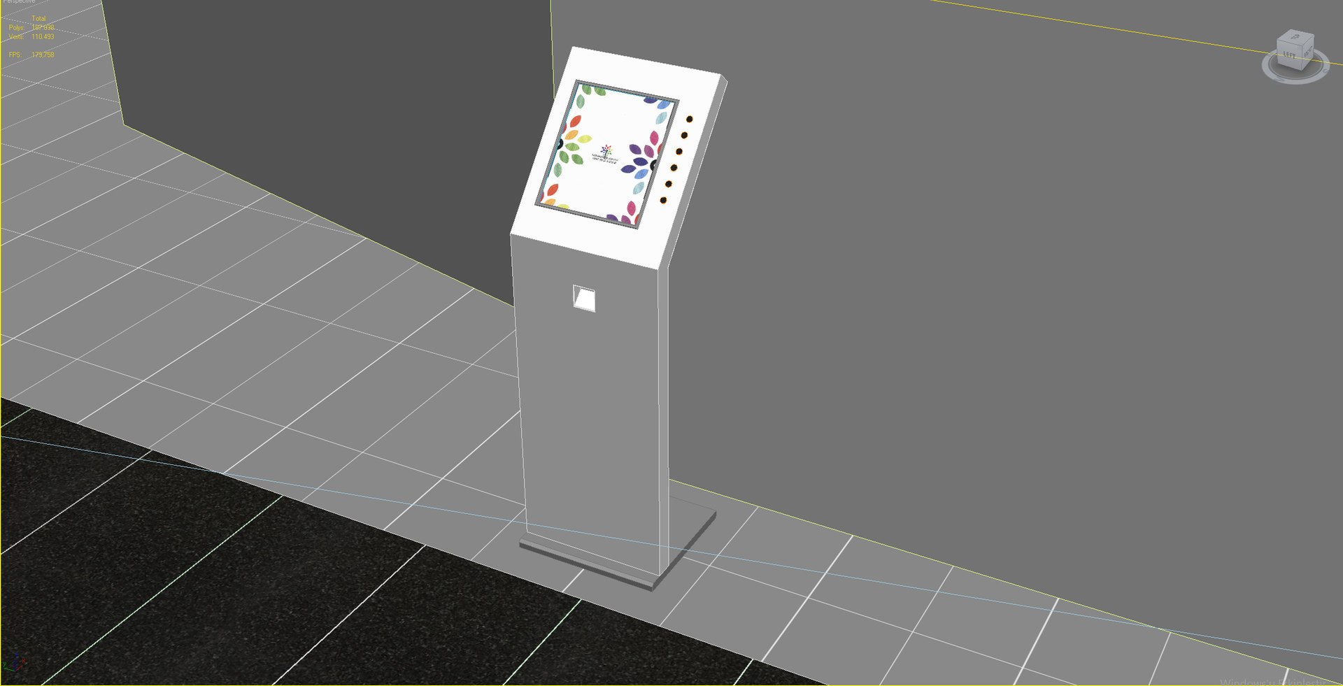 Cash Desk 3D - TurboSquid 1214477