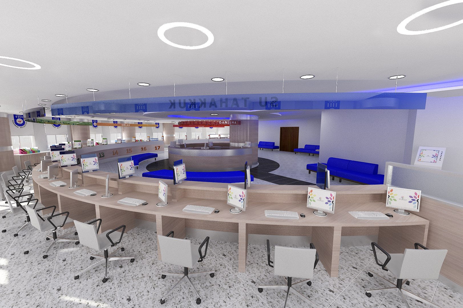 Cash Desk 3D - TurboSquid 1214477