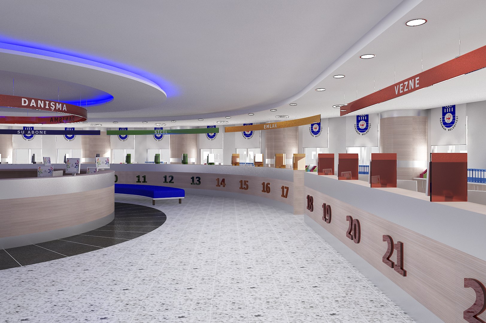 Cash Desk 3D - TurboSquid 1214477