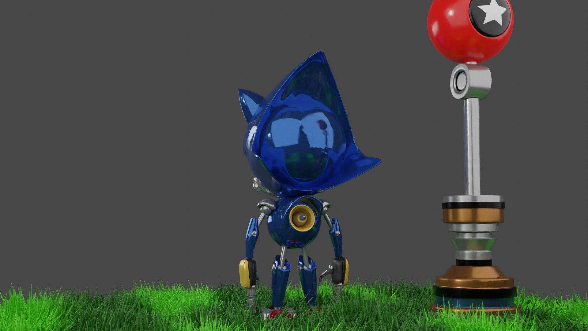 Metal Sonic 3D Model - TurboSquid 2087217