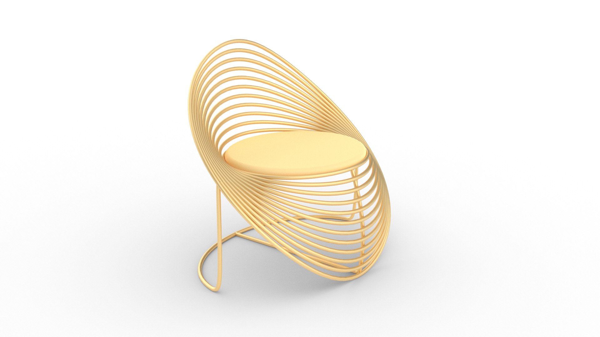 3D Elliptical Chair - TurboSquid 1928731