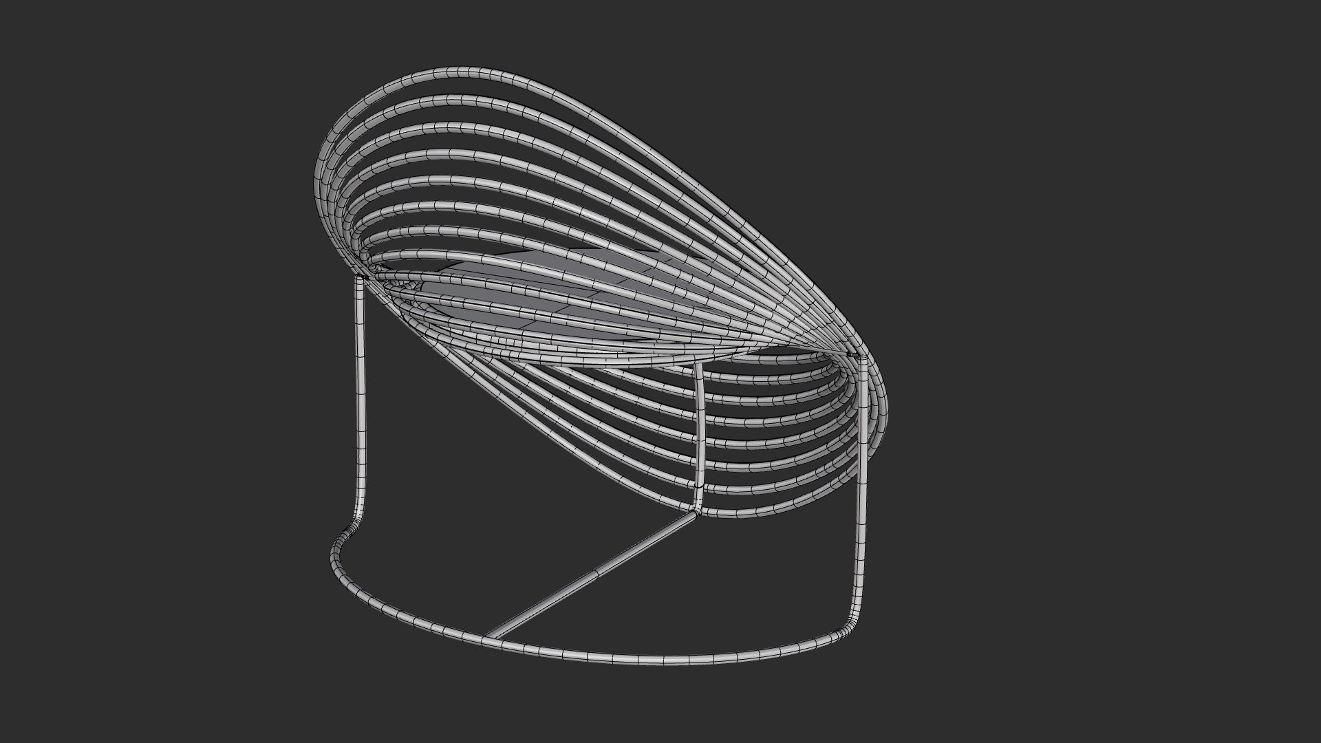 3D Elliptical Chair - TurboSquid 1928731