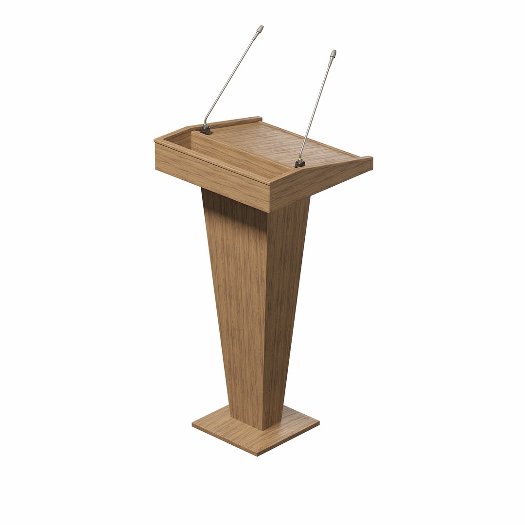 3D Podium Type 1 - TurboSquid 2350304