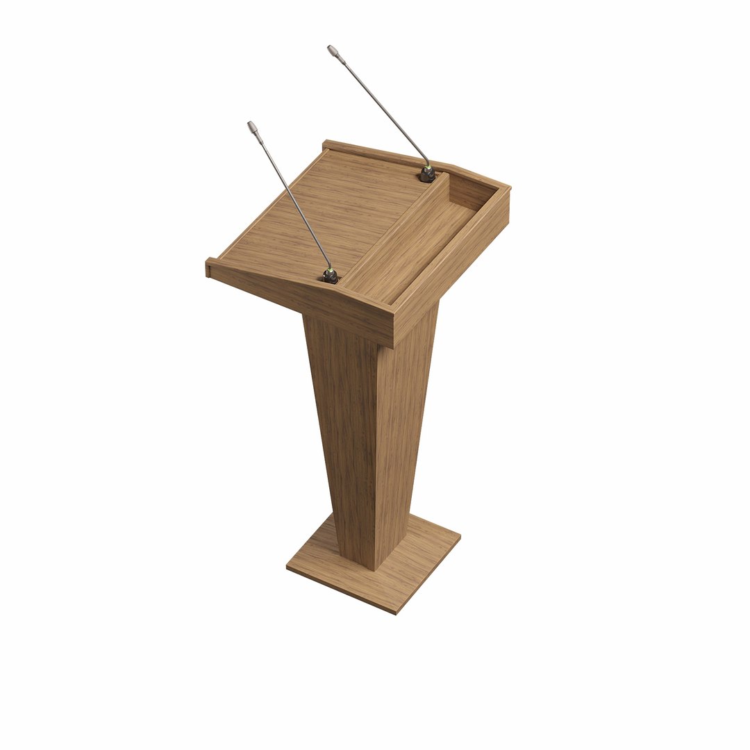 3D Podium Type 1 - TurboSquid 2350304