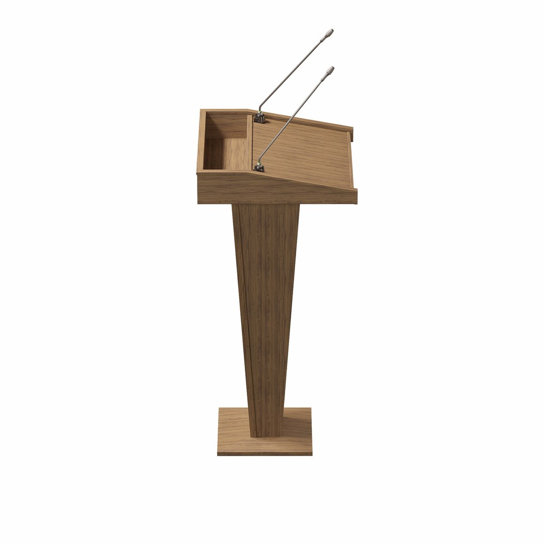 3D Podium Type 1 - TurboSquid 2350304