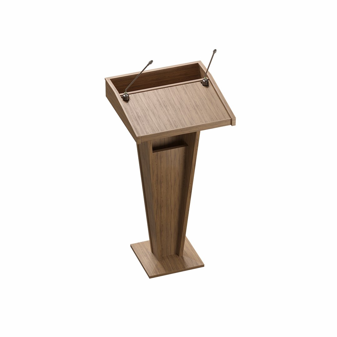 3D Podium Type 1 - TurboSquid 2350304