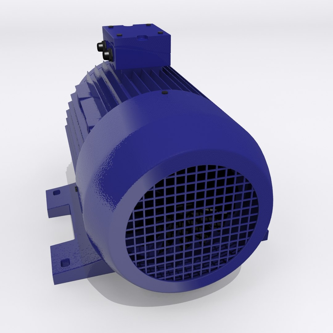 3d Electric Motor Model