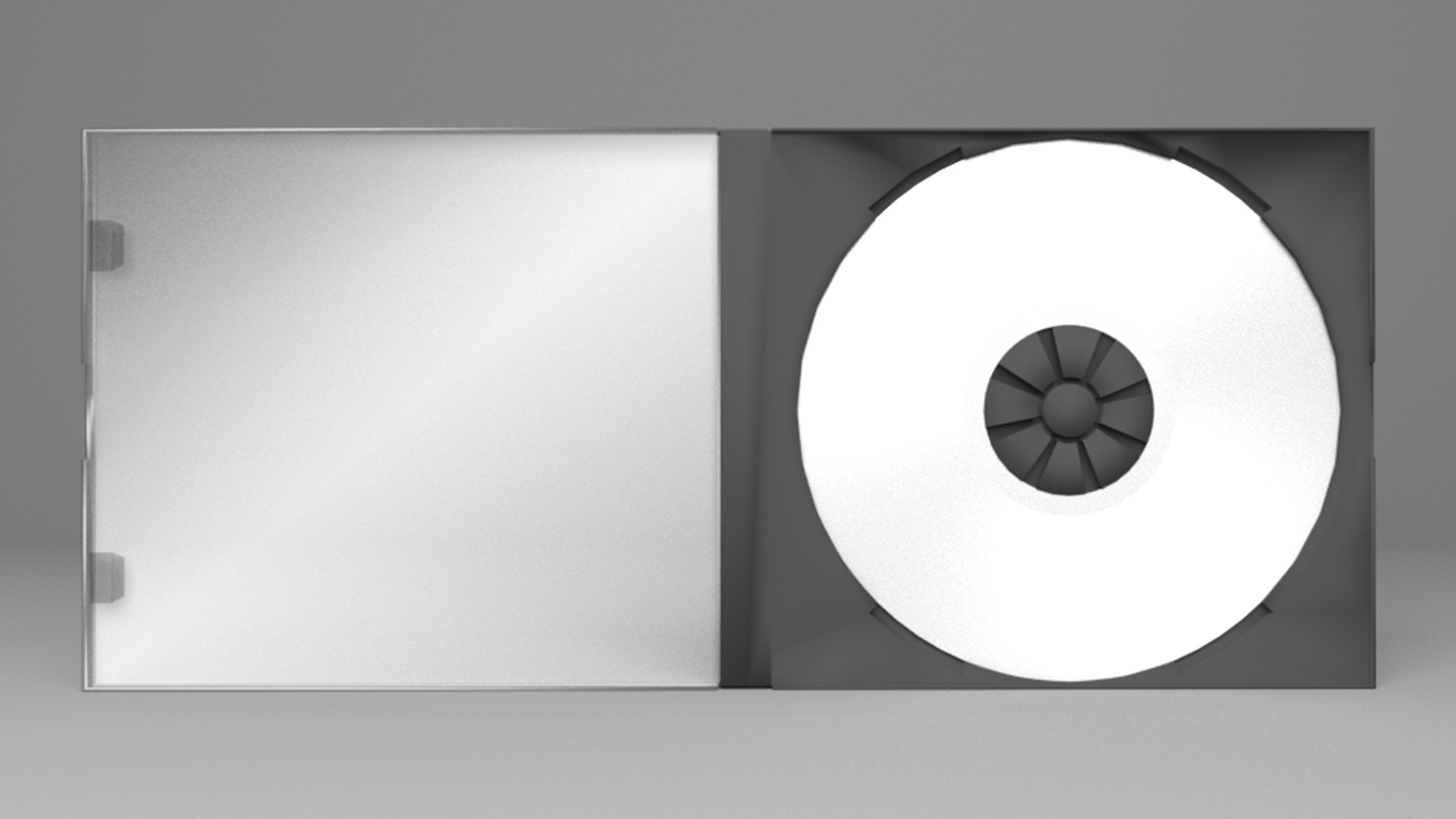 3D single cd case - TurboSquid 1562330