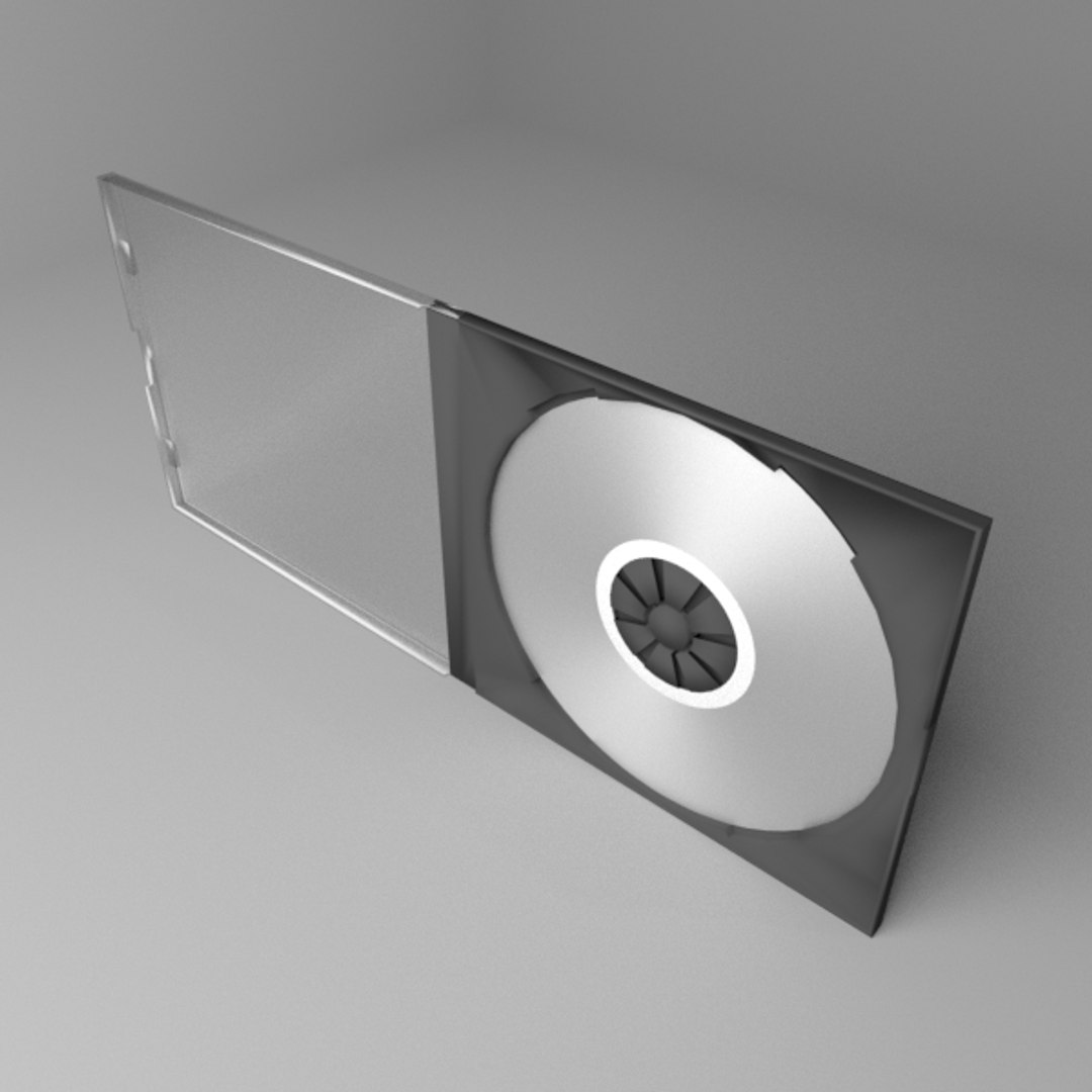 3D single cd case - TurboSquid 1562330