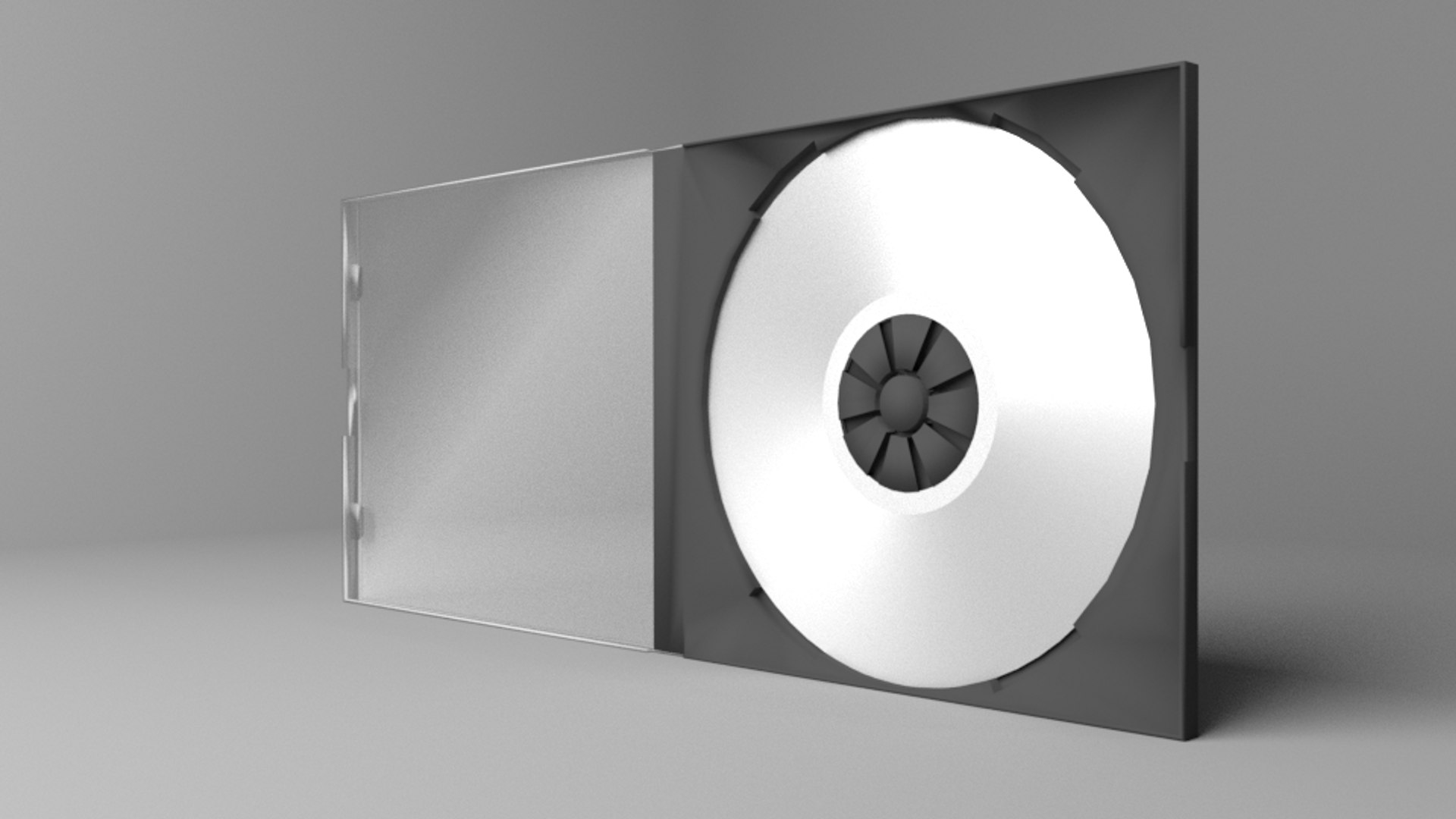 3D single cd case - TurboSquid 1562330
