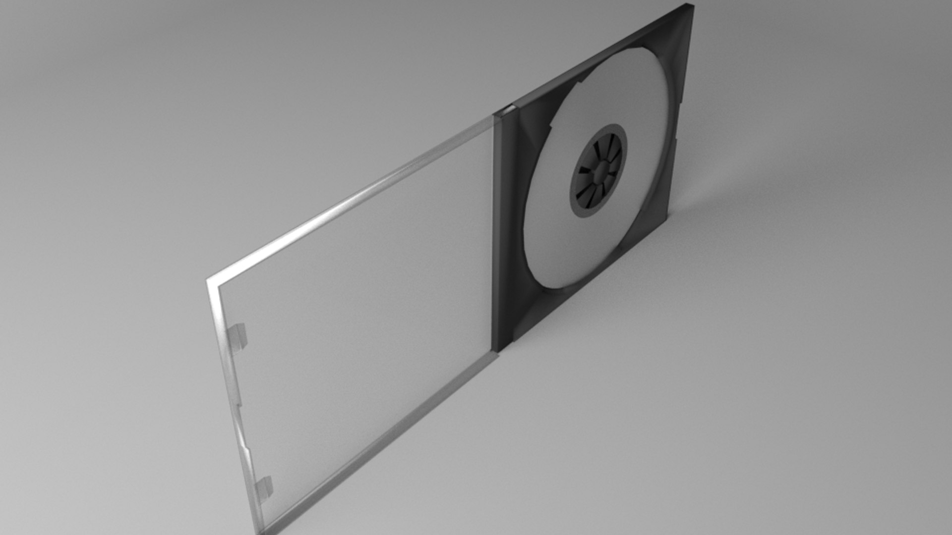 3D single cd case - TurboSquid 1562330