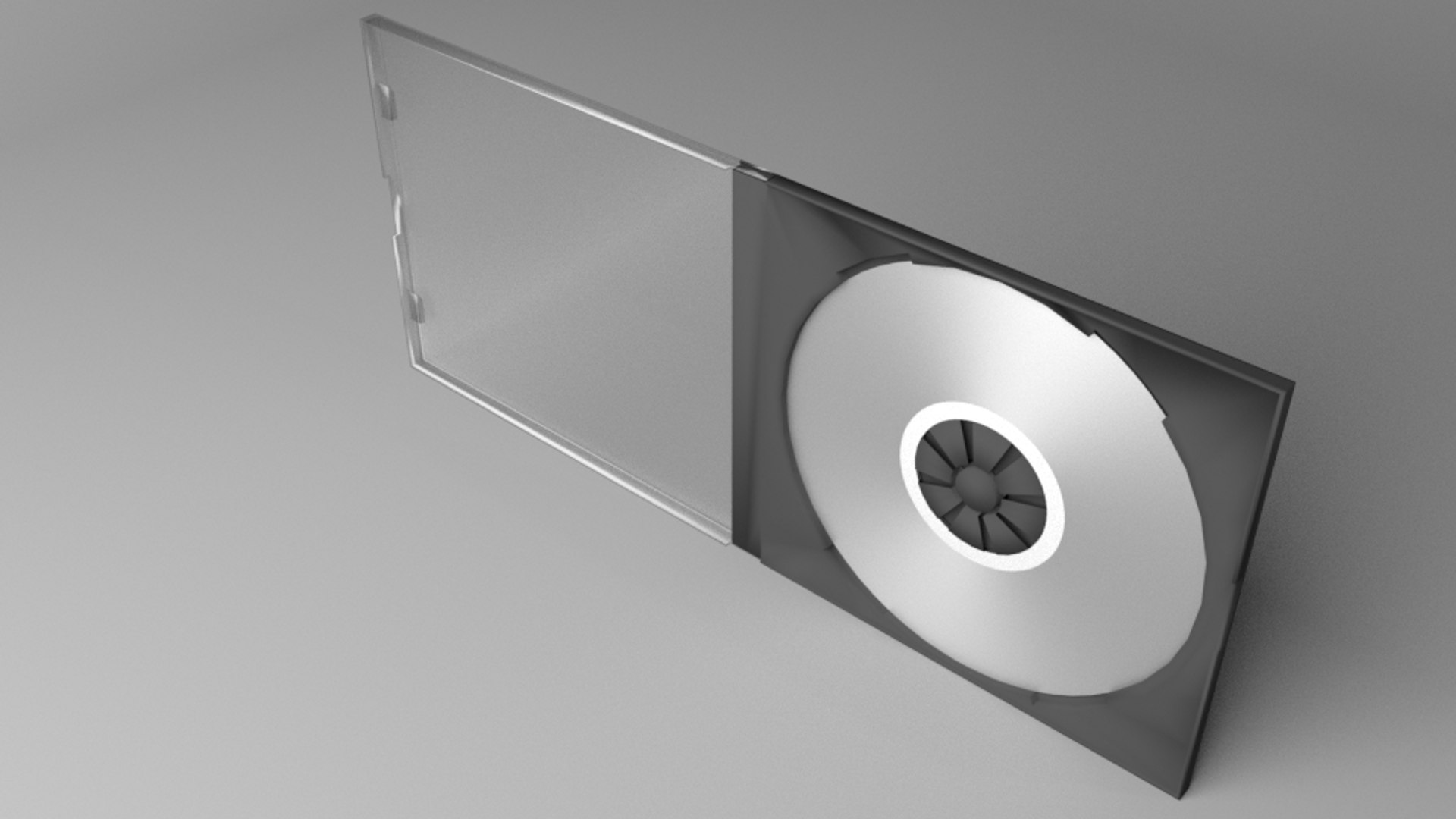 3D single cd case - TurboSquid 1562330