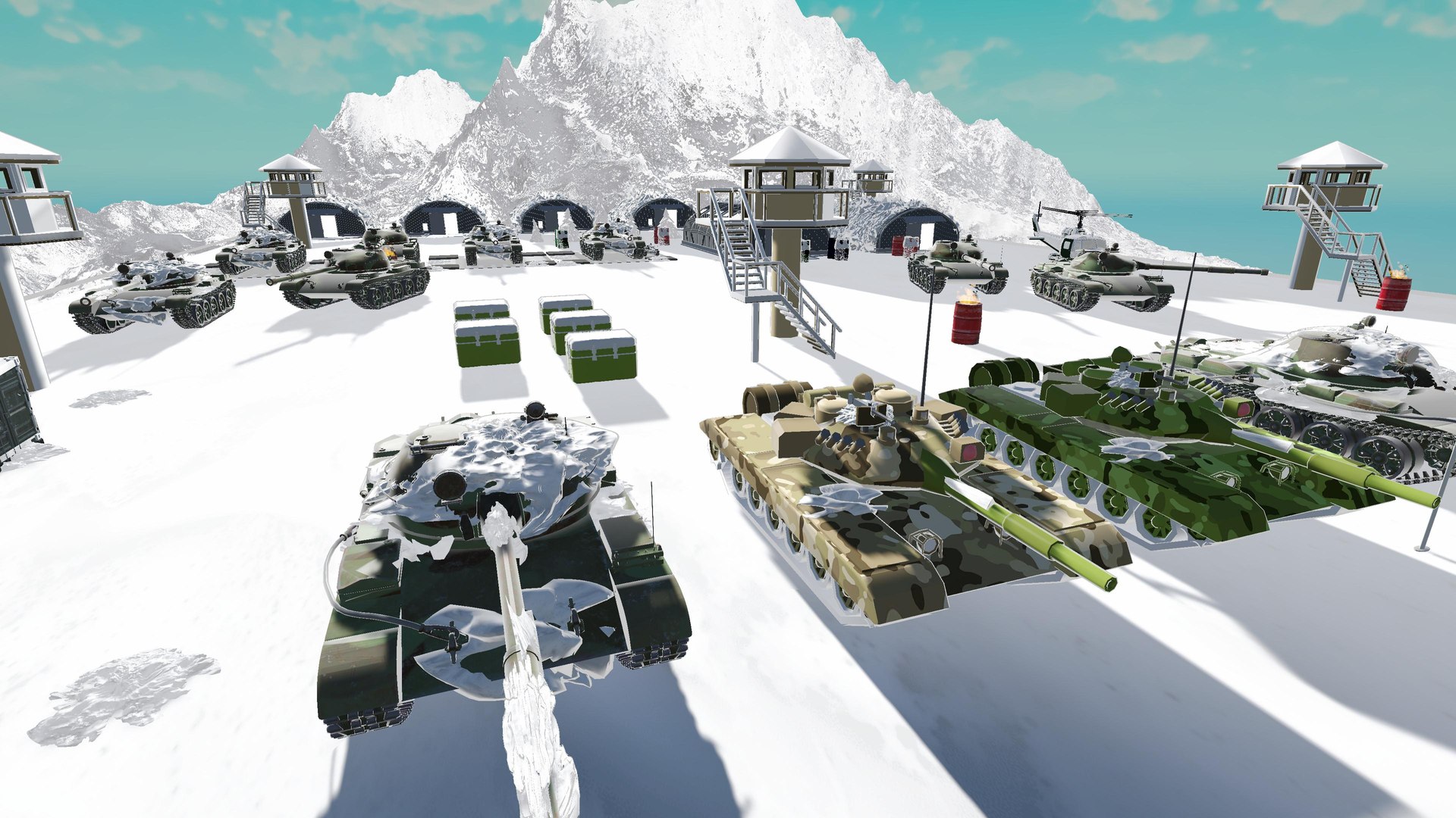 Winter Military Base Pack Full Unity Asset 3D - TurboSquid 2414138