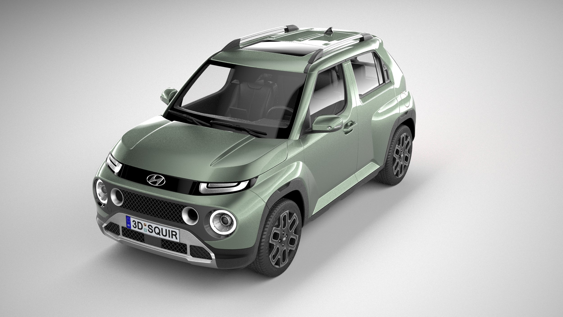 Hyundai Casper 2025 3D Model - TurboSquid 2185266