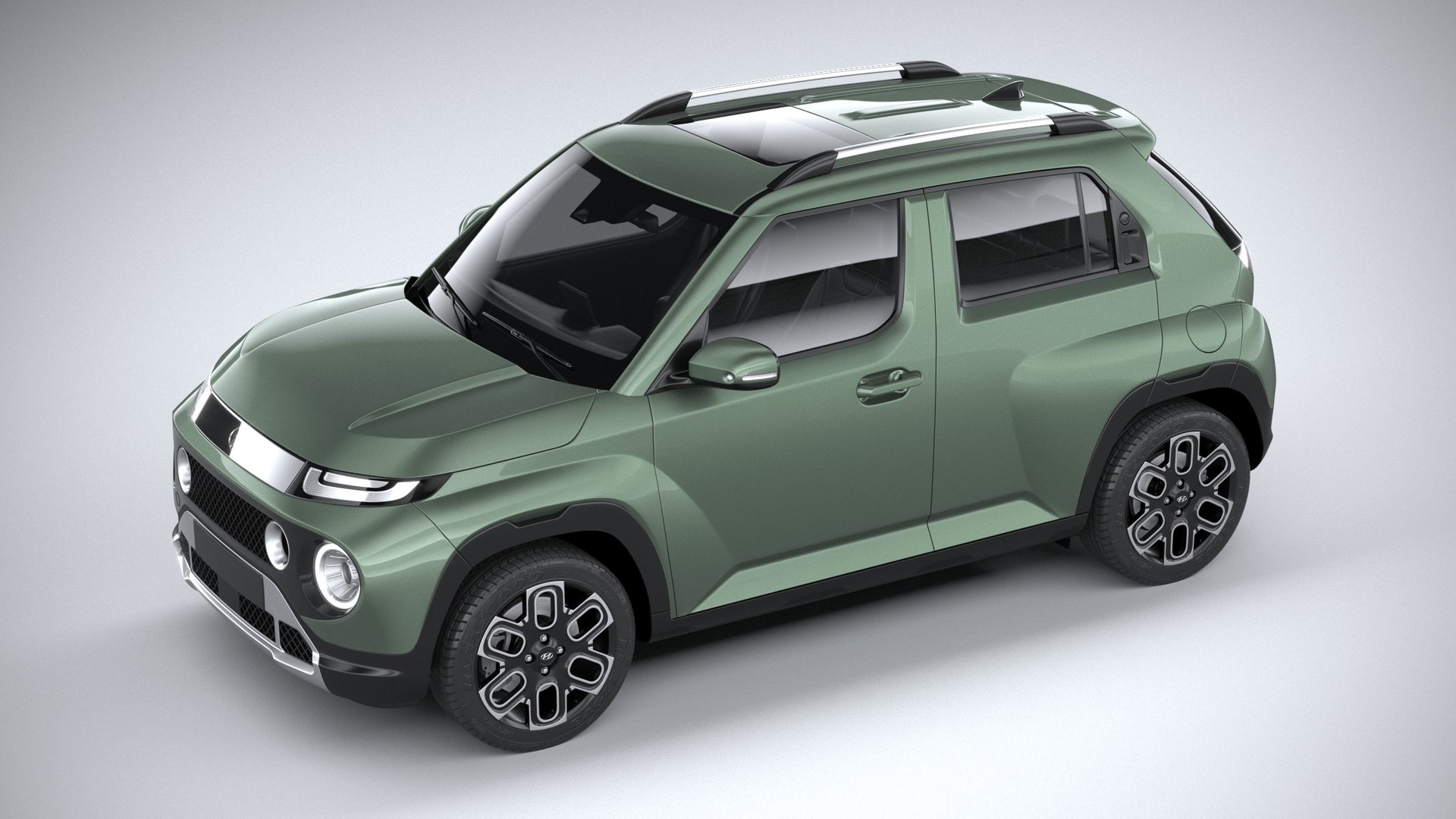 Hyundai Casper 2025 3D Model - TurboSquid 2185266
